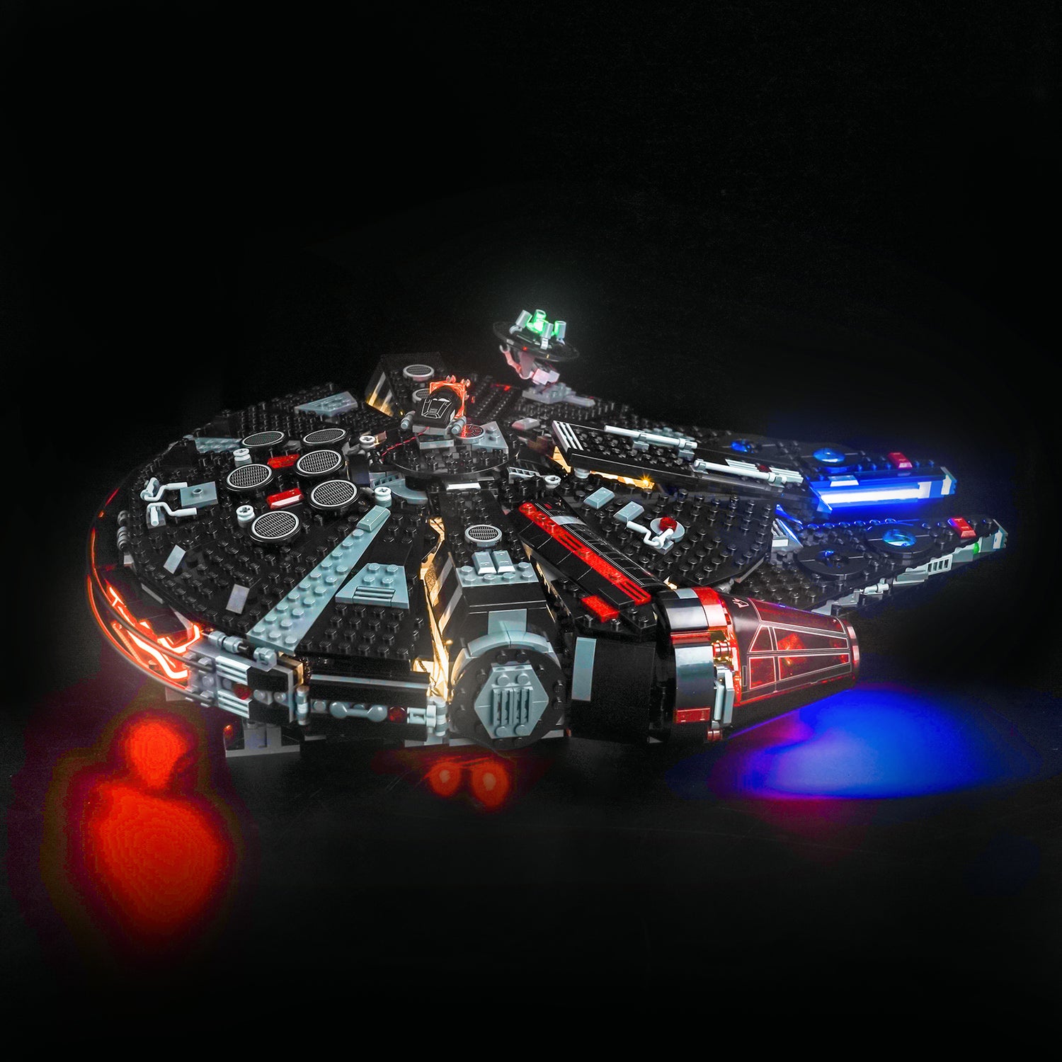 LED Light Kit for LEGO The Dark Falcon 75389