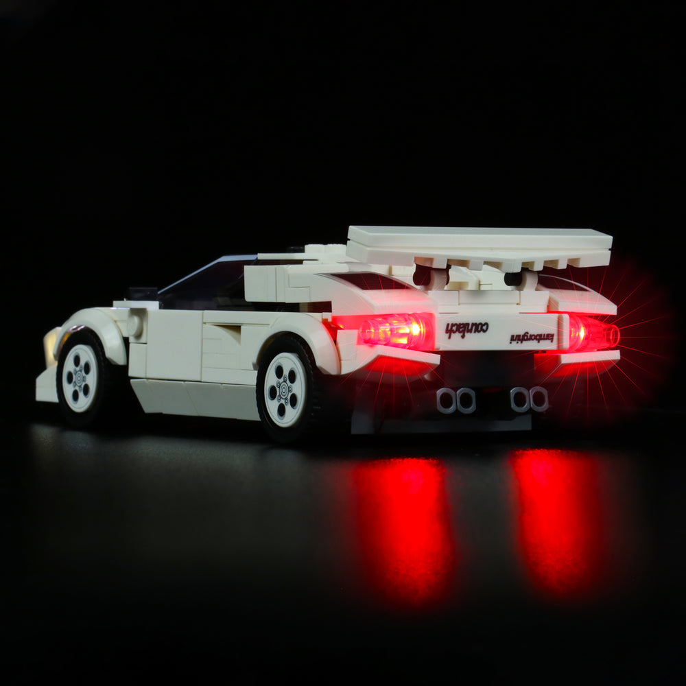 Light Kit for LEGO Speed Champions Lamborghini Countach 76908