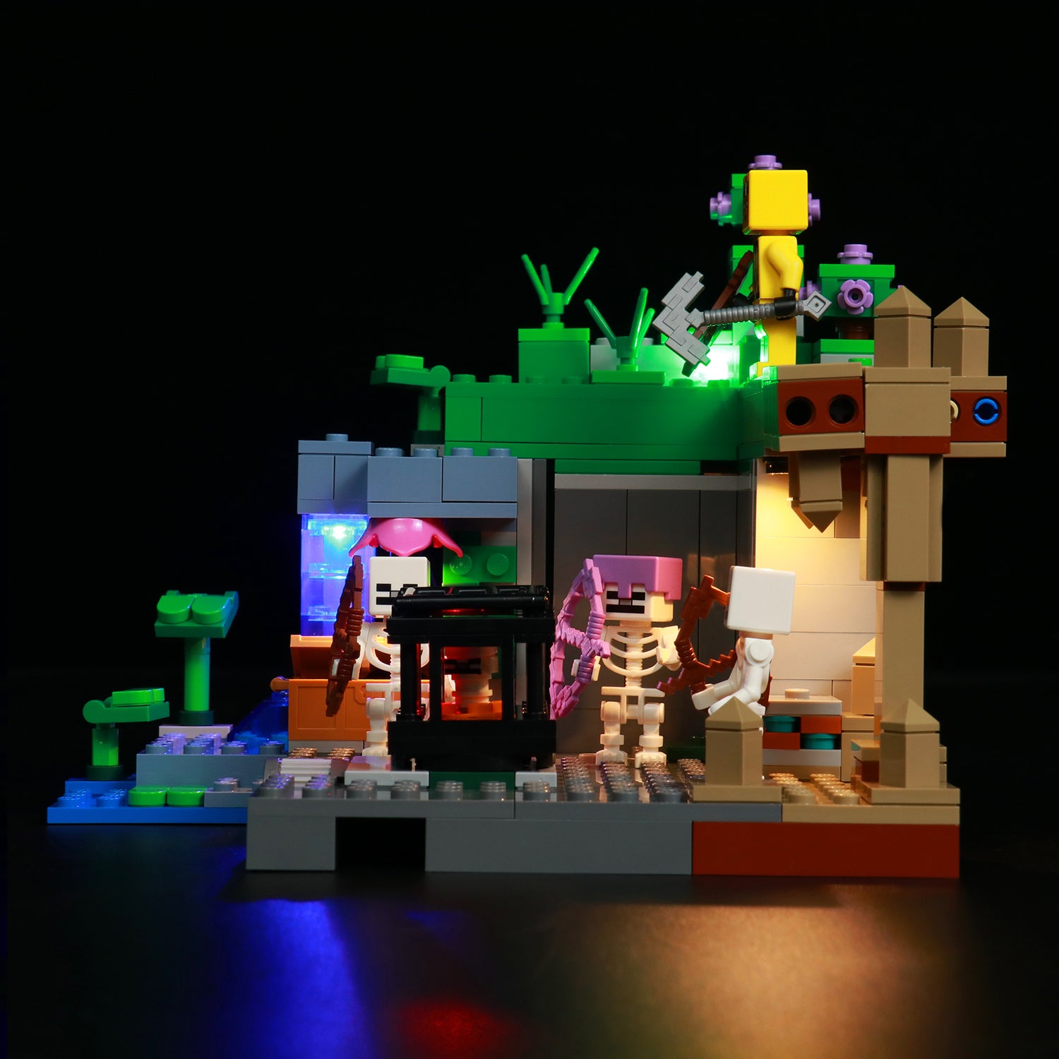 Brickbling Light Kit For Lego Minecraft The Skeleton Dungeon 21189