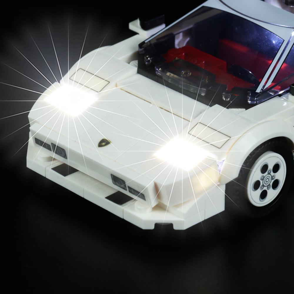 Light Kit for LEGO Speed Champions Lamborghini Countach 76908