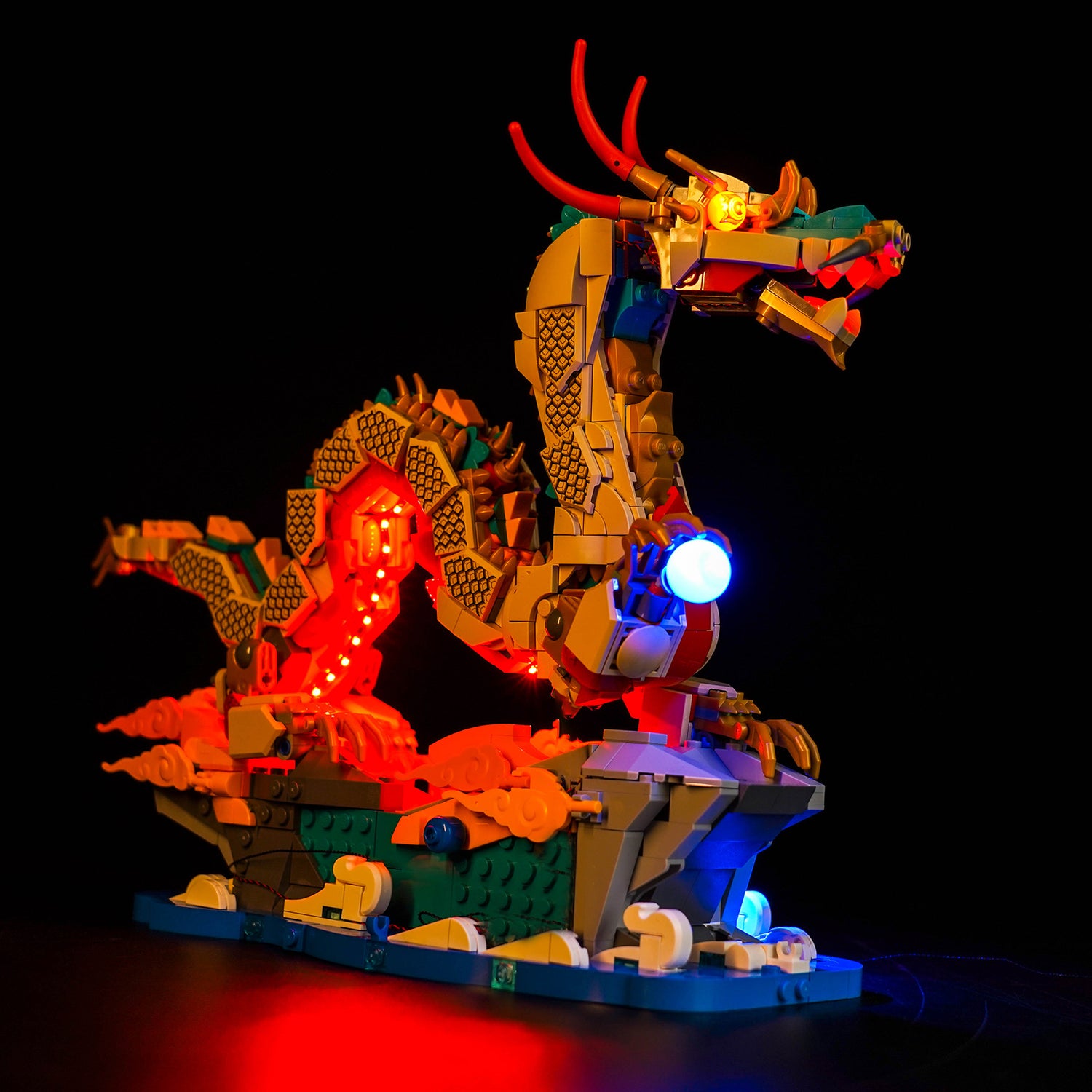 BrickBling Light Kit for LEGO Auspicious Dragon 80112