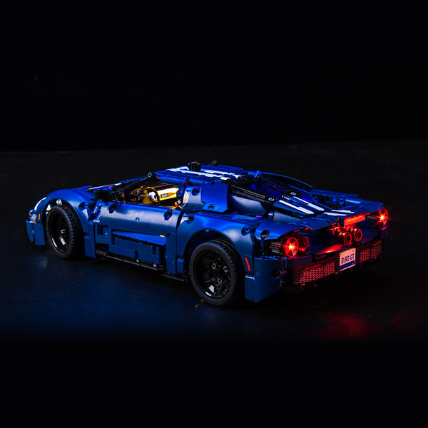 BrickBling Light Kit for LEGO Technic 2022 Ford GT 42154 Classic Versi