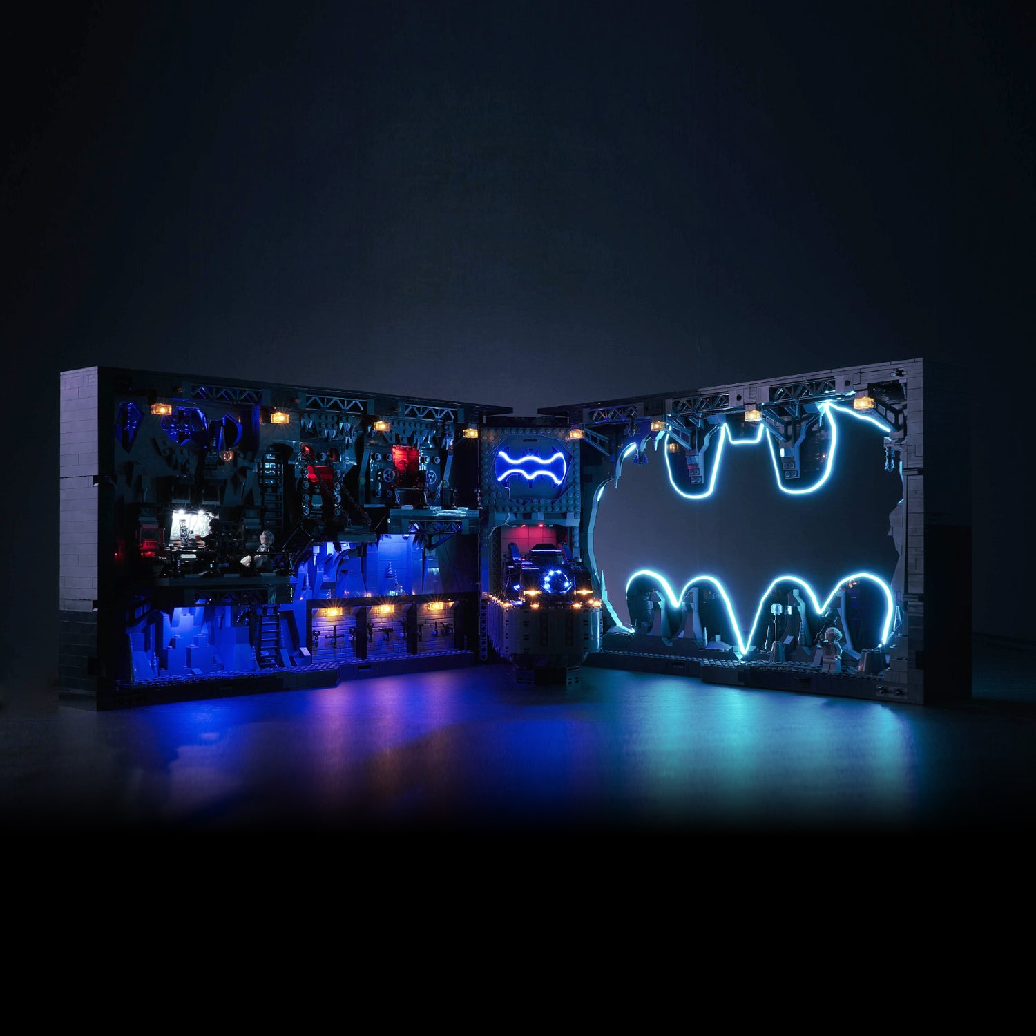 BrickBling Light Kit for LEGO Batcave™ – Shadow Box 76252