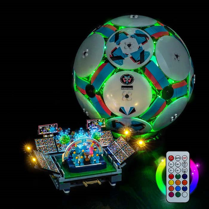 LED Light Kit for LEGO Editions Soccer Ball 43019 | BrickBling