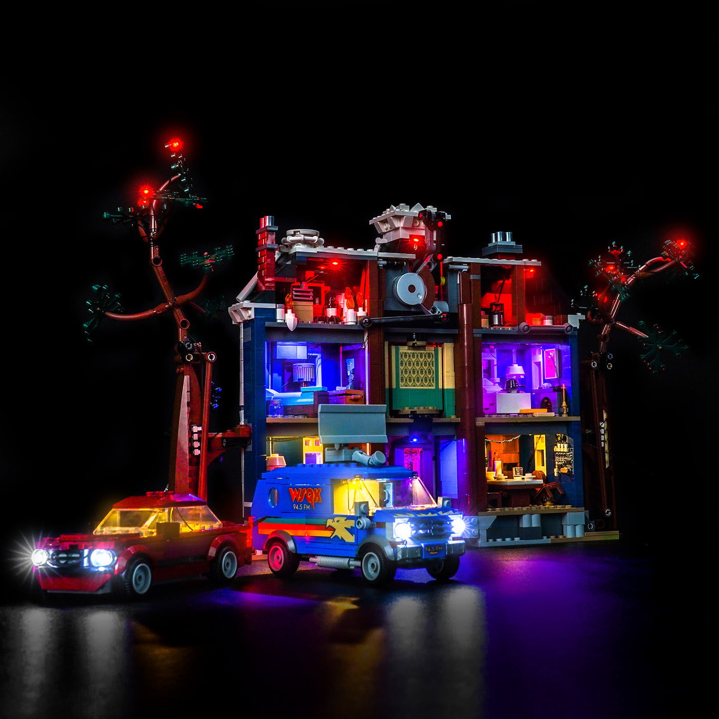 Light Kit for LEGO Stranger Things: The Creel House 11370 Version 2