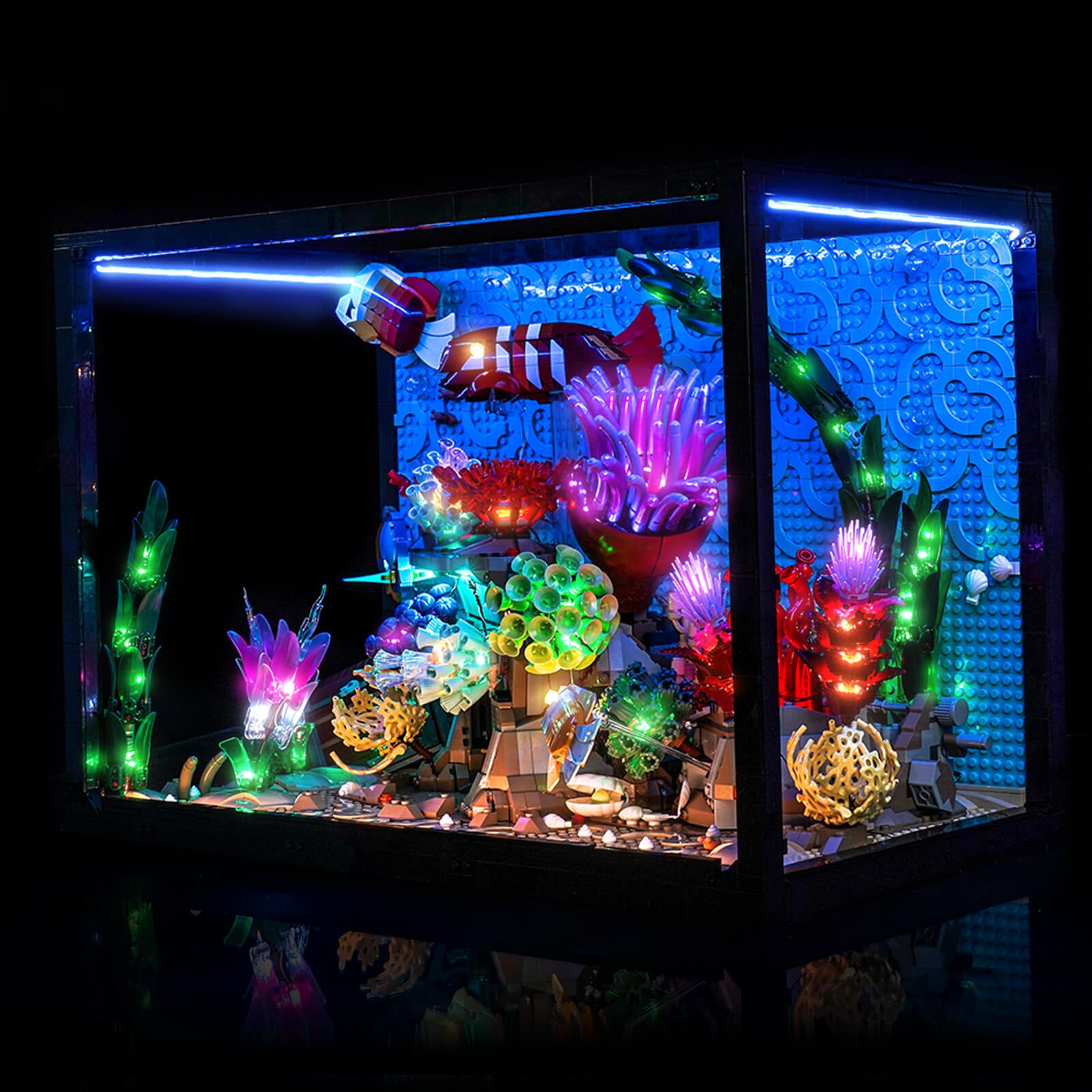 BrickBling Light Kit for LEGO Icons Tropical Aquarium 10366