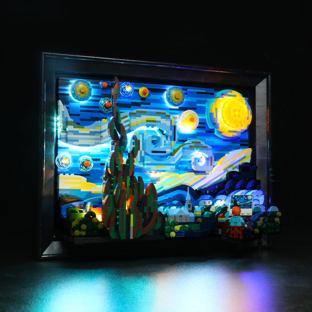 Light Kit for LEGO Vincent van Gogh - The Starry Night 21333