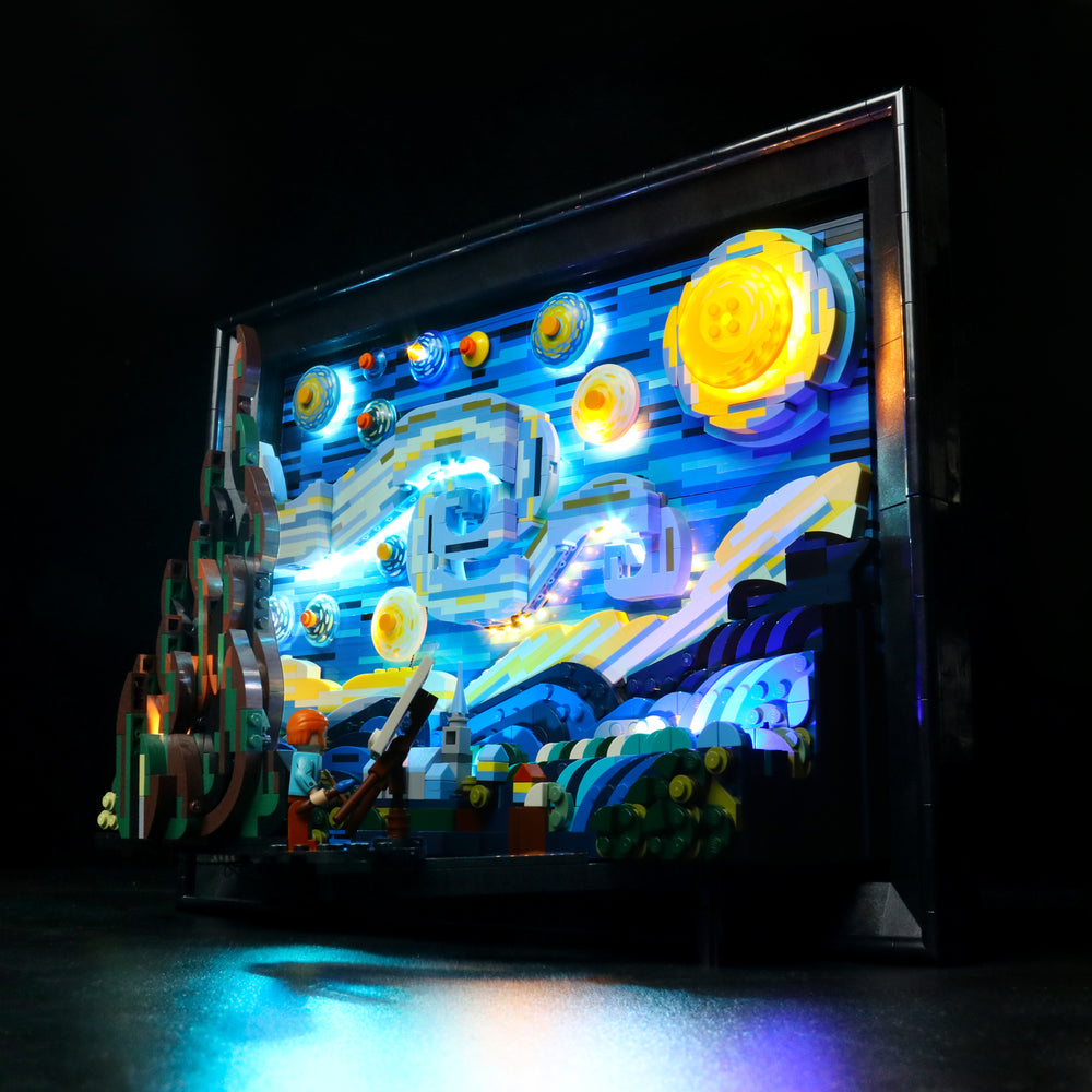 Light Kit for LEGO Vincent van Gogh - The Starry Night 21333