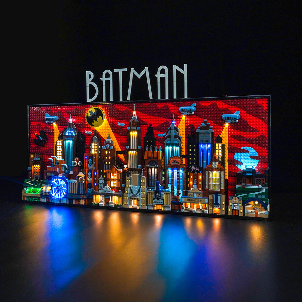 LED Light Kit for LEGO Batman: The Animated Series Gotham City™ 76271
