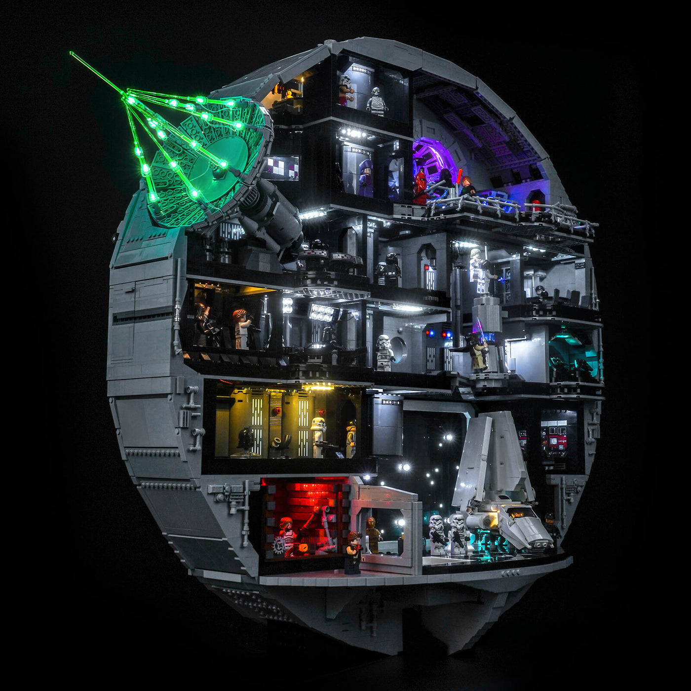 LED Light Kit for LEGO Star Wars Death Star 75419 | BrickBling
