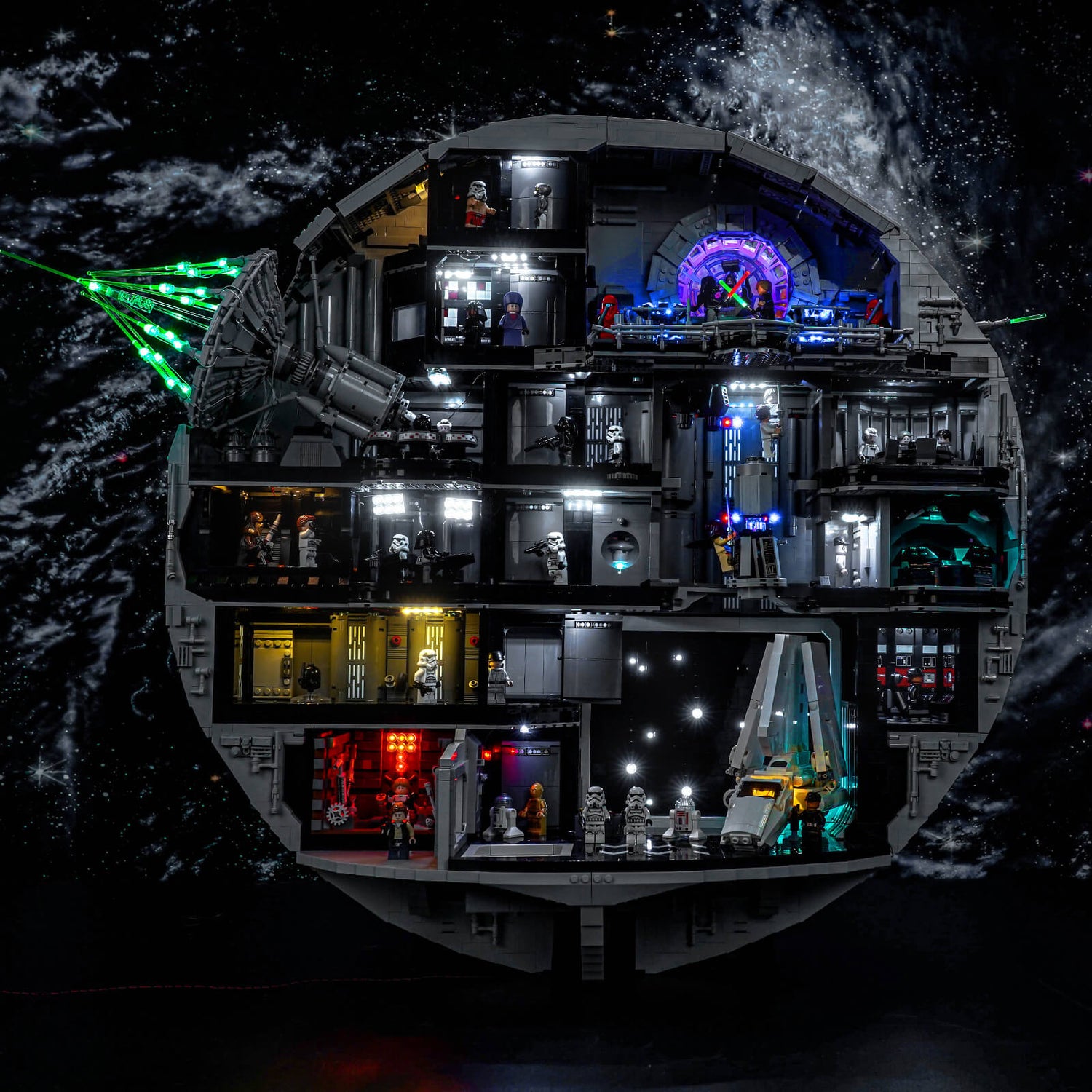LED Light Kit for LEGO Star Wars Death Star 75419 | BrickBling