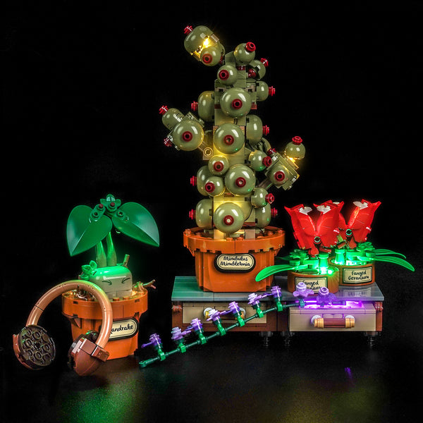 LED Light Kit for LEGO Harry Potter Hogwarts™ Herbology Plants 76474