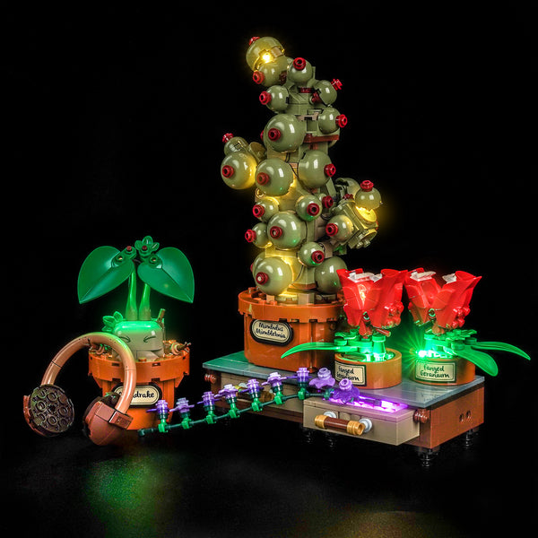 LED Light Kit for LEGO Harry Potter Hogwarts™ Herbology Plants 76474