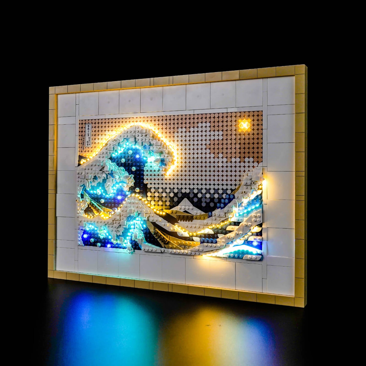 LED Light Kit for LEGO Art Hokusai – The Great Wave 31208