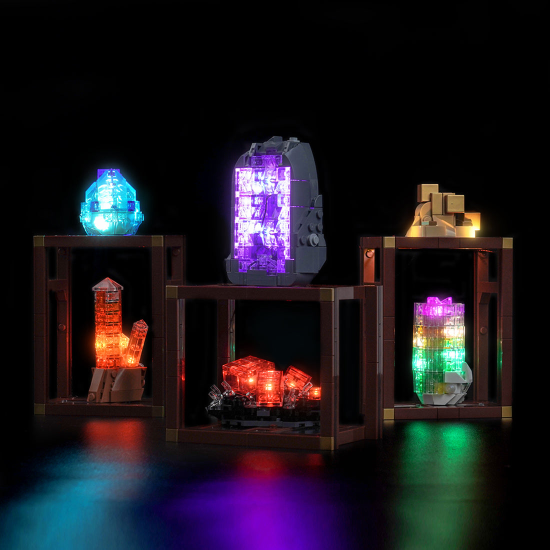 LED Light Kit for LEGO Mineral Collection 21362