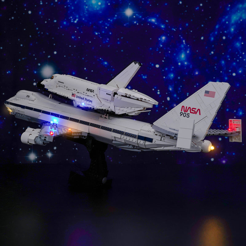 BrickBling Light Kit for LEGO Icons Shuttle Carrier Aircraft 10360