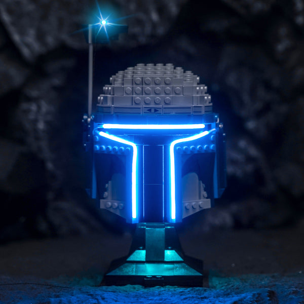 BrickBling Light Kit for LEGO Star Wars Jango Fett™ Helmet 75408