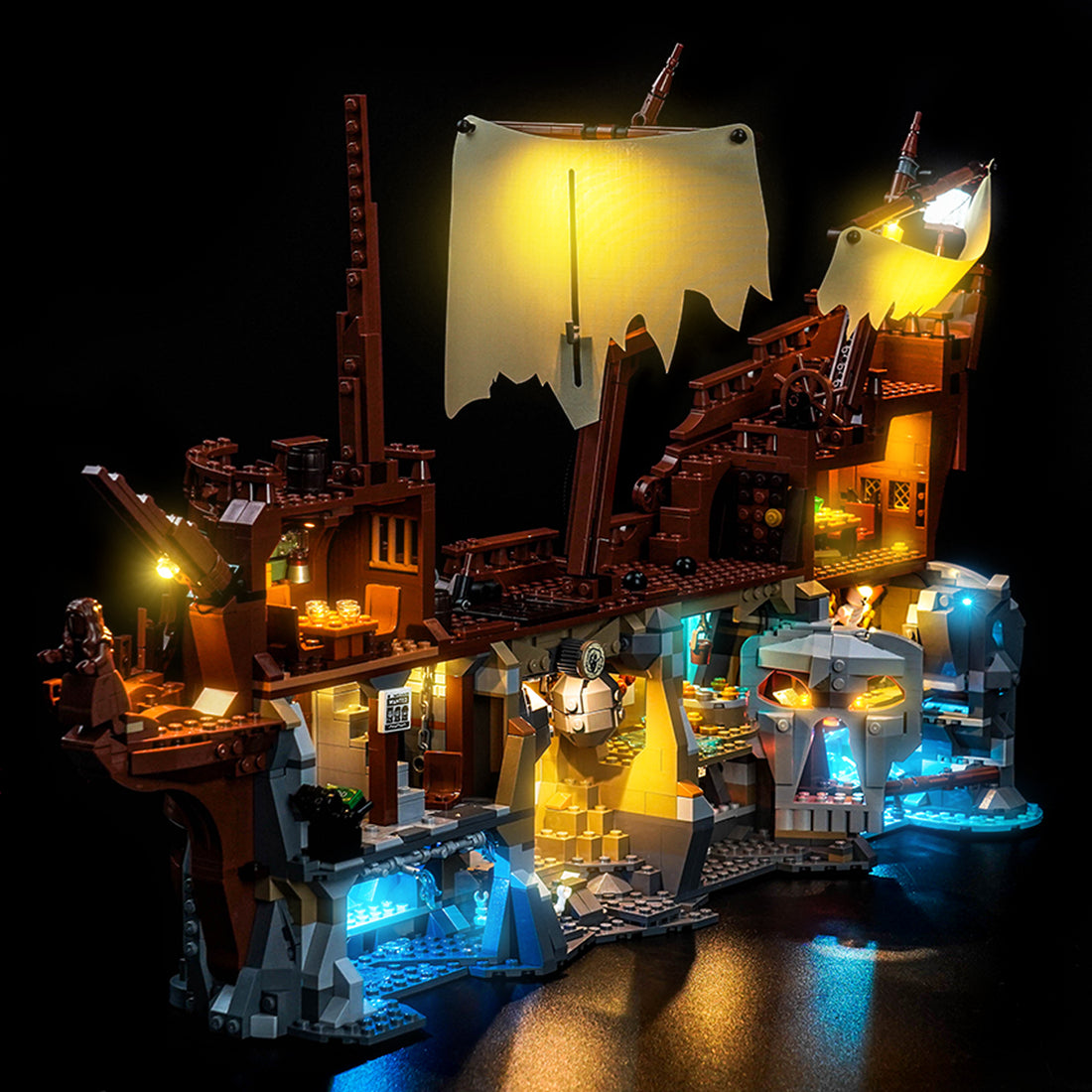 LED Light Kit for LEGO Ideas The Goonies 21363