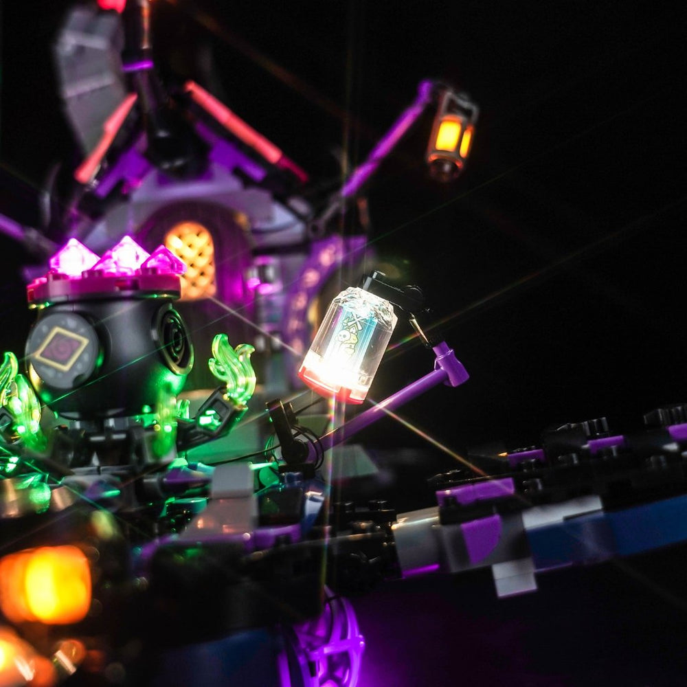 Light Kit for LEGO DREAMZzz The Never Witch's Midnight Raven 71478