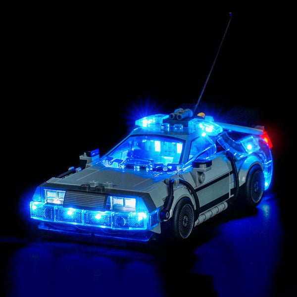 LED Light Kit for LEGO Time Machine from Back to the Future 77256
