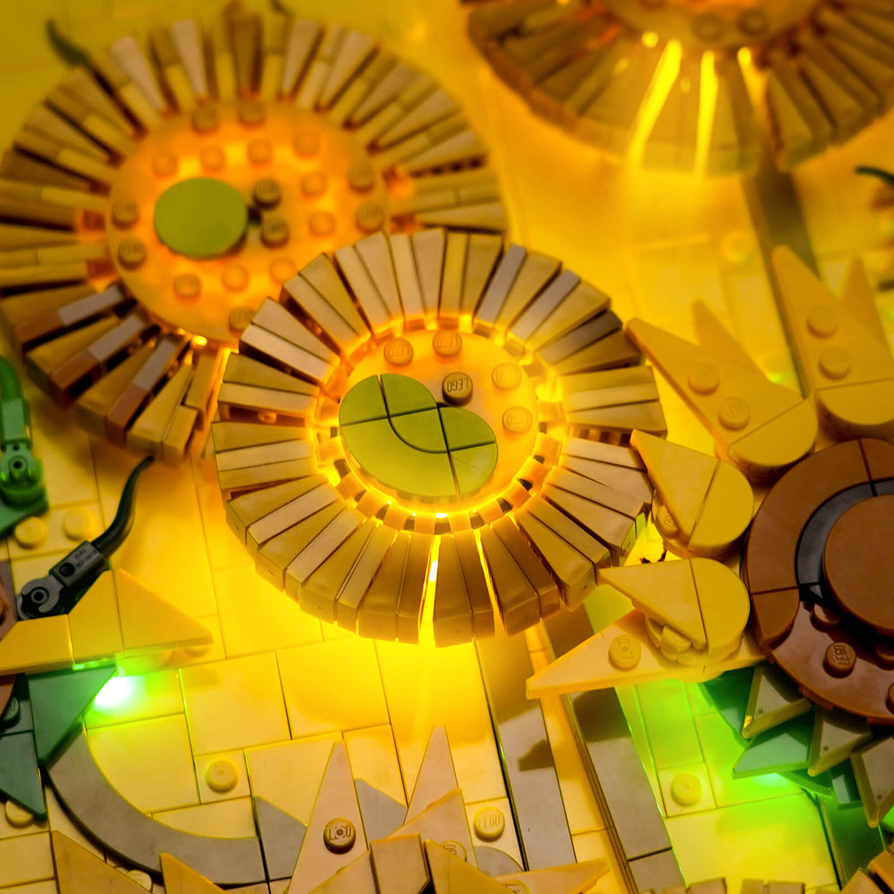 Light Kit for LEGO Art Vincent van Gogh - Sunflowers 31215