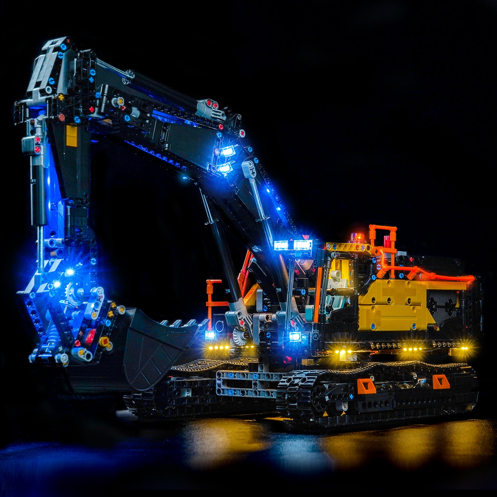 LED Light Kit for LEGO Technic Volvo EC500 Hybrid Excavator 42215