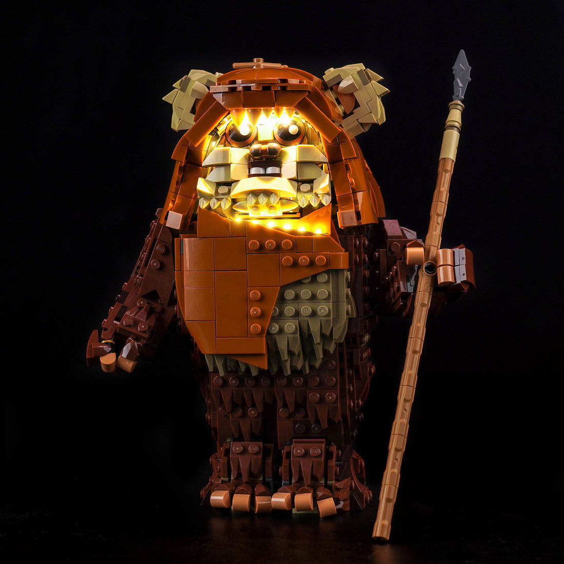 Kit d'éclairage BrickBling pour LEGO Star Wars Wicket l'Ewok™ 75430